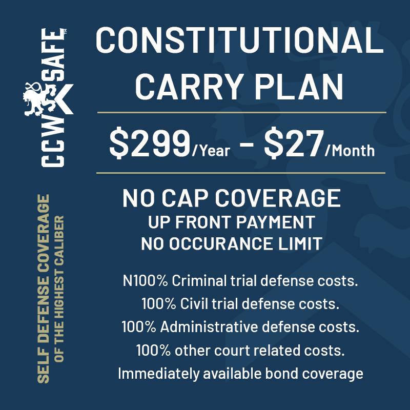 Constitutional Carry - CCW Safe