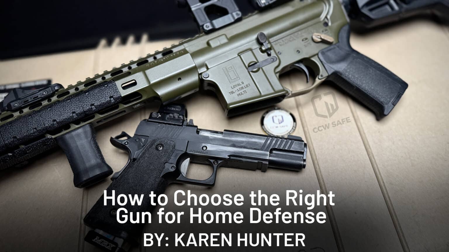 How to Choose the Right Gun for Home Defense - CCW Safe