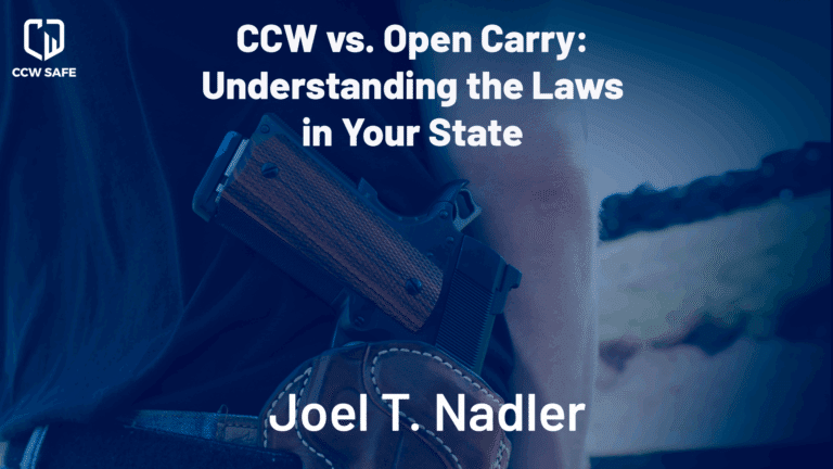CCW vs. Open Carry: Understanding the Laws in Your State - CCW Safe