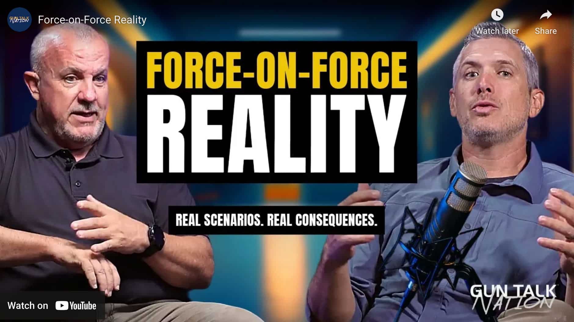 Gun Talk Nation Podcast: Force-on-Force Reality with Julie Golob - CCW Safe